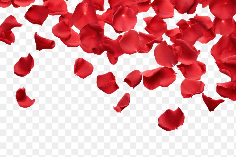 PNG Red rose petals falling | Free PNG - rawpixel