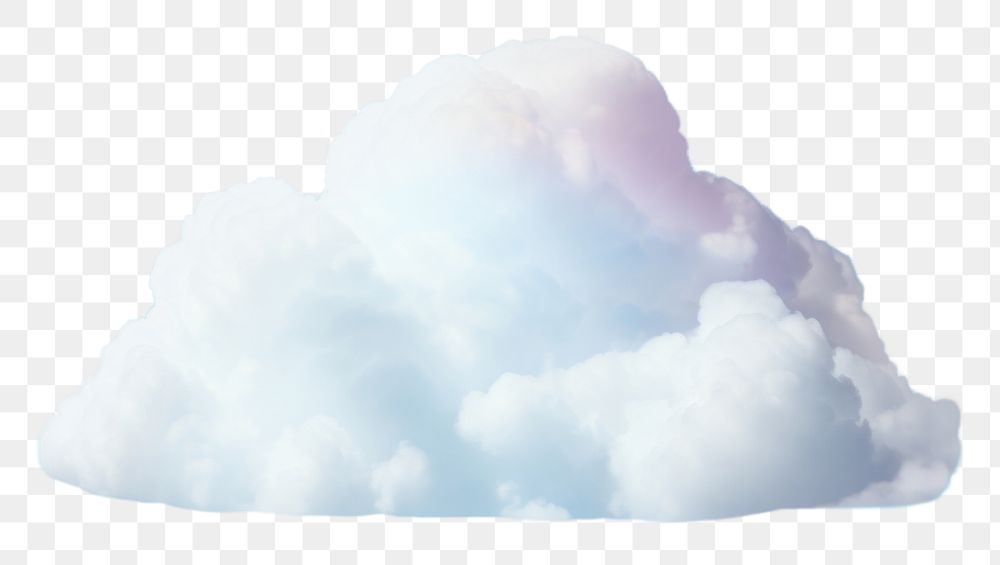 PNG Fluffy cloud blue sky | Free PNG - rawpixel