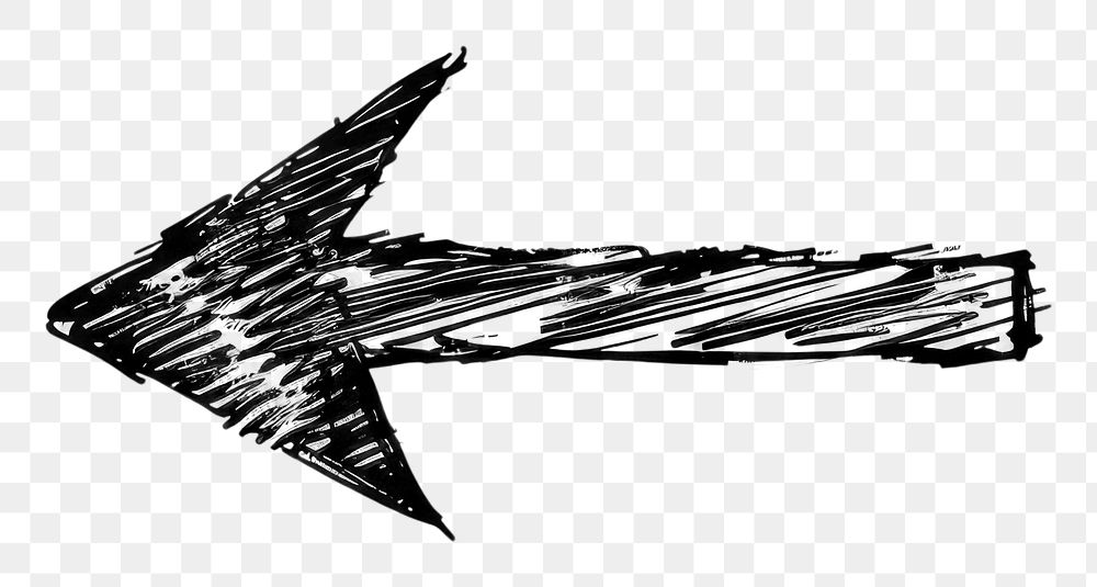 PNG Hand-drawn arrow sketch illustration | Free PNG - rawpixel
