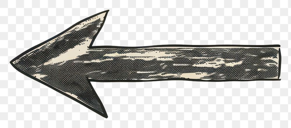 PNG Vintage arrow pointing left | Free PNG - rawpixel