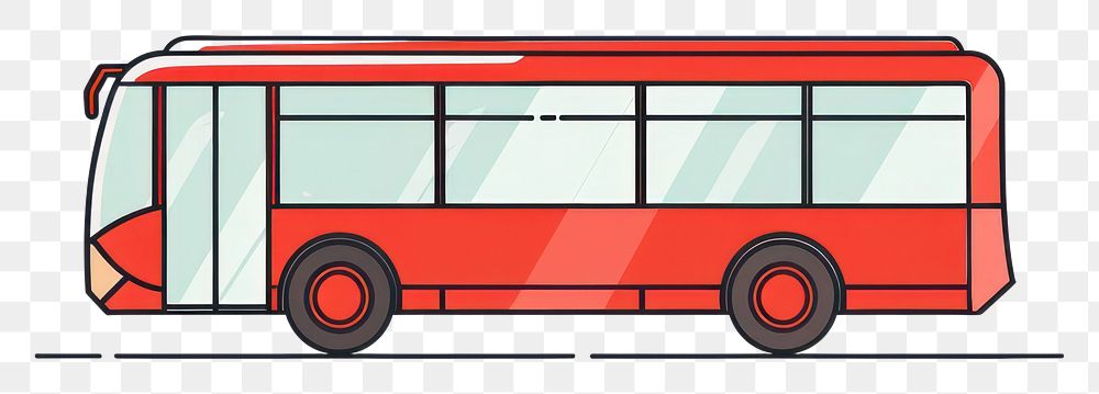 PNG Modern red city bus | Free PNG - rawpixel