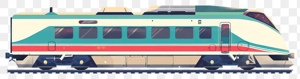 PNG Modern high-speed train illustration | Free PNG - rawpixel