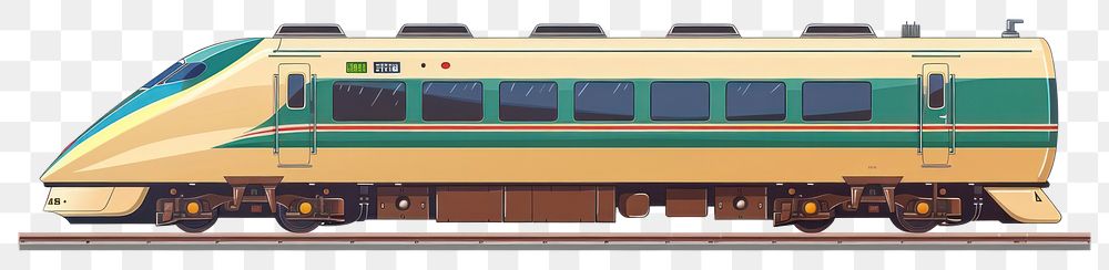 PNG Modern high-speed train illustration | Free PNG - rawpixel