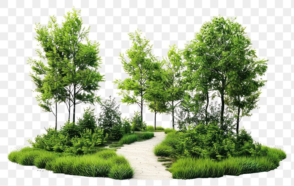 PNG Lush green forest pathway | Free PNG - rawpixel