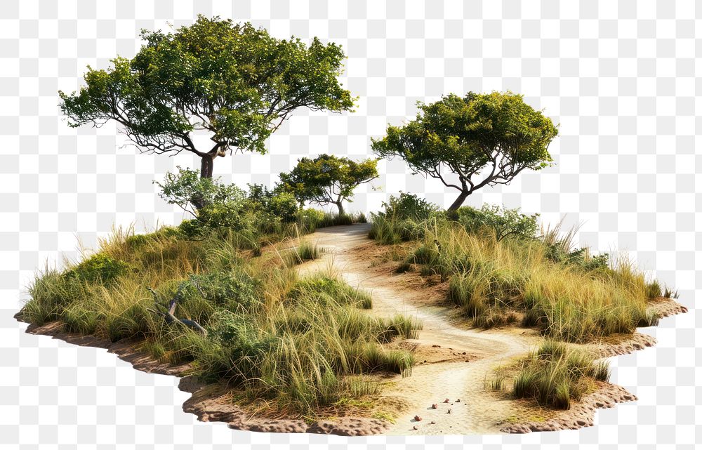 PNG Serene natural winding path | Free PNG - rawpixel