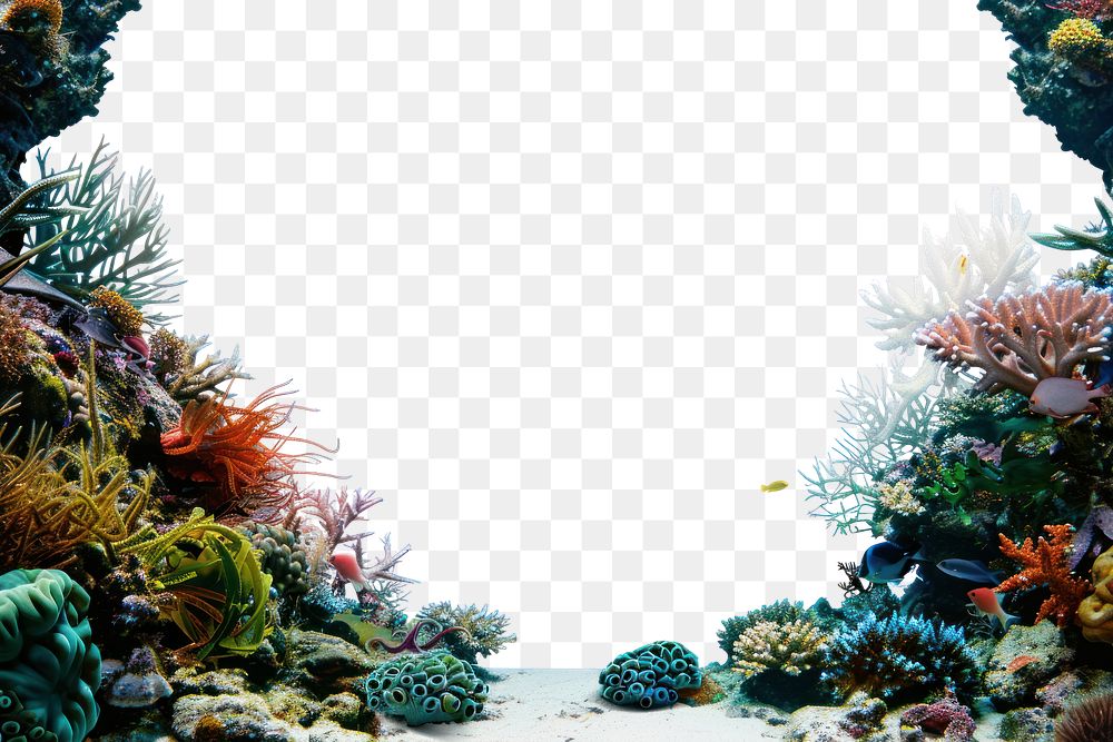PNG Vibrant underwater coral reef | Free PNG - rawpixel