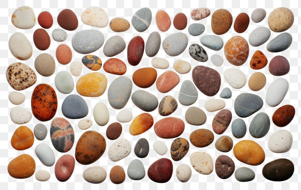 PNG Colorful smooth beach pebbles | Premium PNG - rawpixel