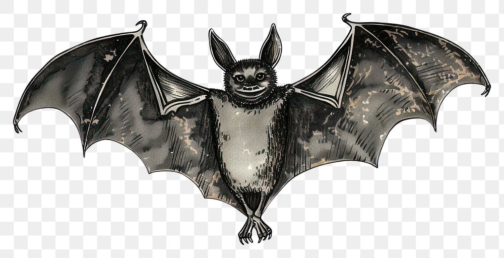 PNG Detailed bat illustration drawing | Premium PNG - rawpixel