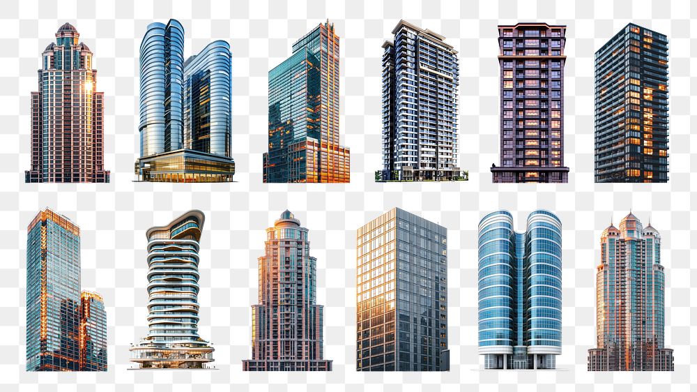 PNG modern office building element | Free PNG - rawpixel