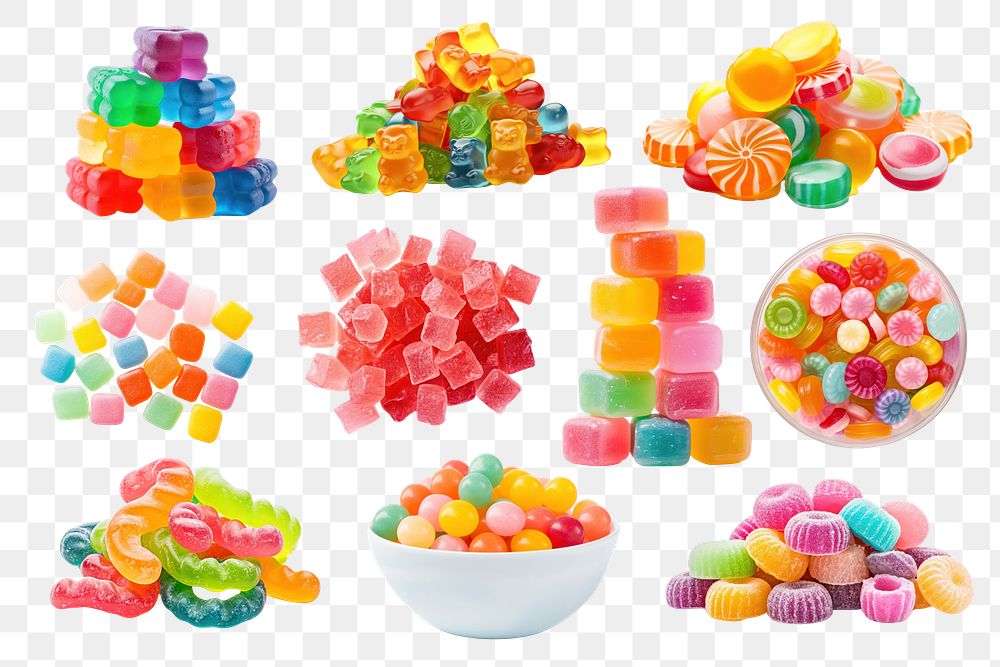 PNG gummy confectionery candy element | Premium PNG - rawpixel
