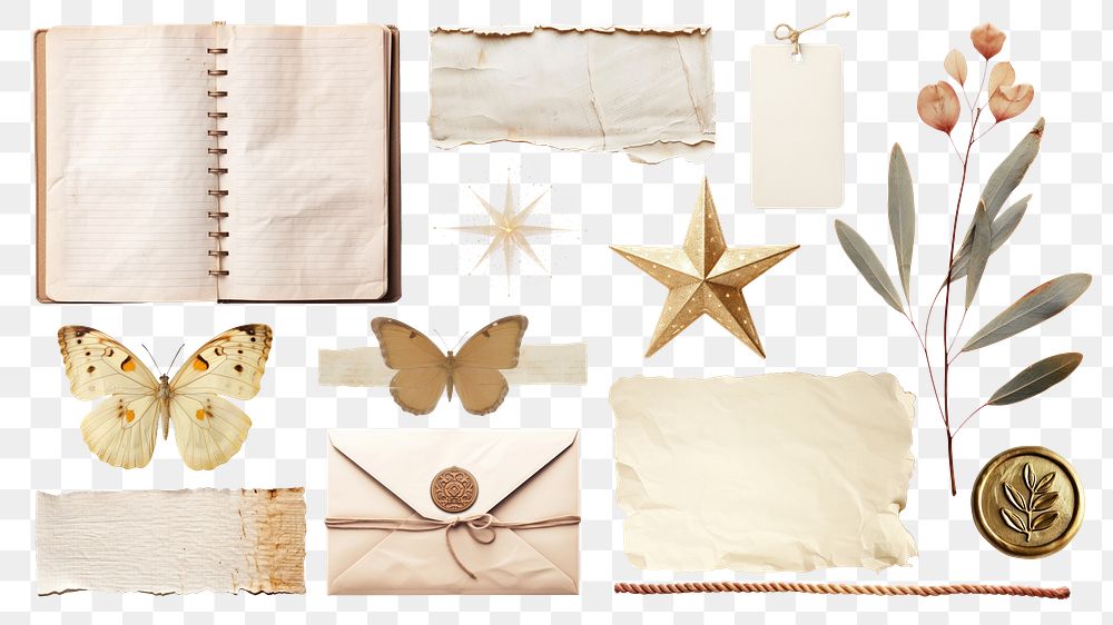 Aesthetic Note Book Sticker Images | Free Photos, PNG Stickers ...