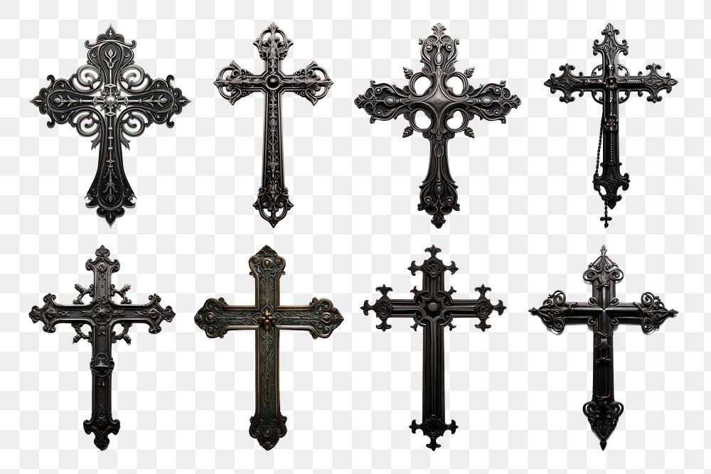 PNG gothic cross design element | Free PNG - rawpixel