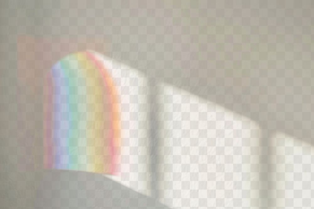 PNG Rainbow light prism reflection | Free PNG - rawpixel