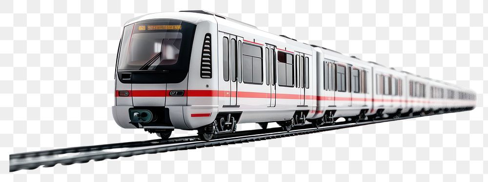 PNG Modern high-speed white train | Free PNG - rawpixel