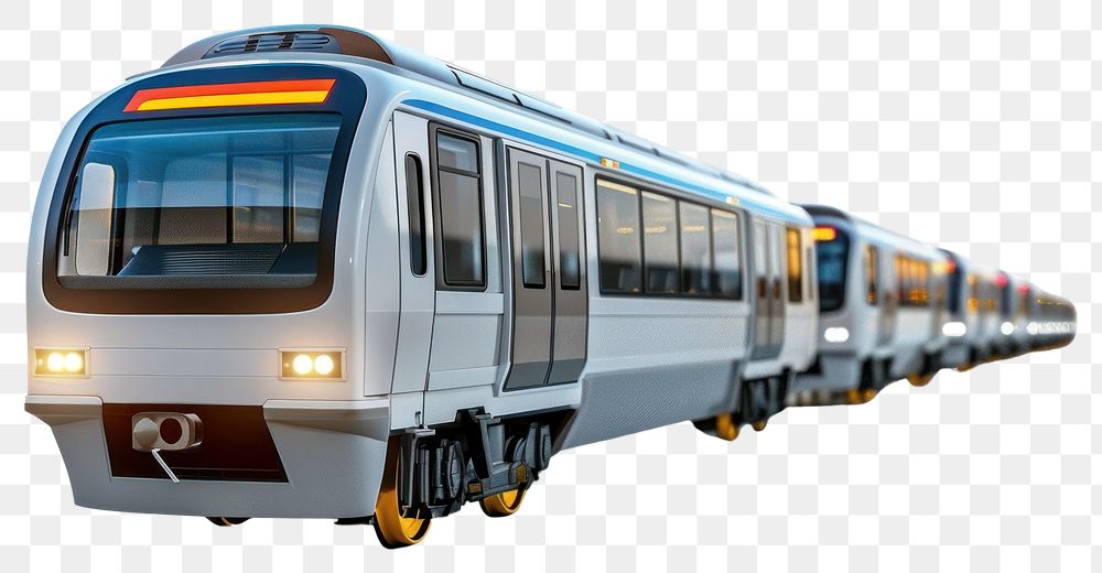 PNG Modern sleek high-speed train | Premium PNG - rawpixel