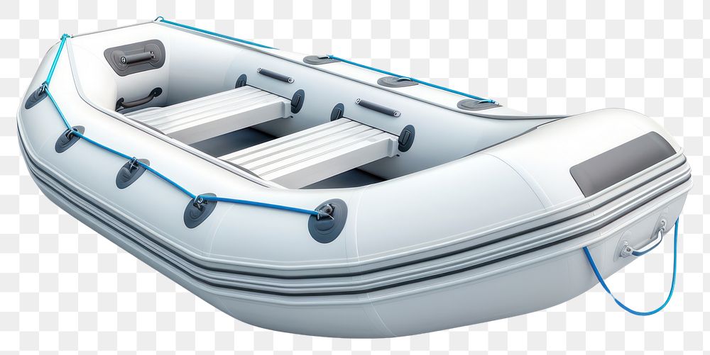 PNG Inflatable boat blue ropes | Free PNG - rawpixel