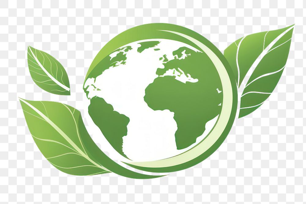PNG Eco-friendly Earth with leaves | Free PNG - rawpixel