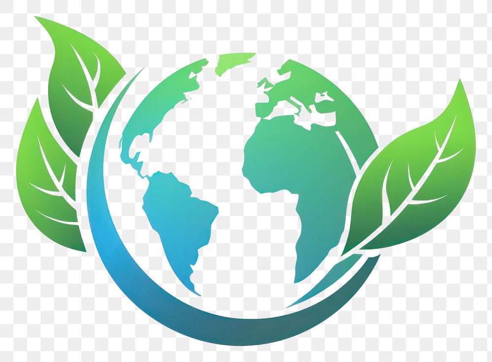 PNG Eco-friendly Earth with leaves | Free PNG - rawpixel