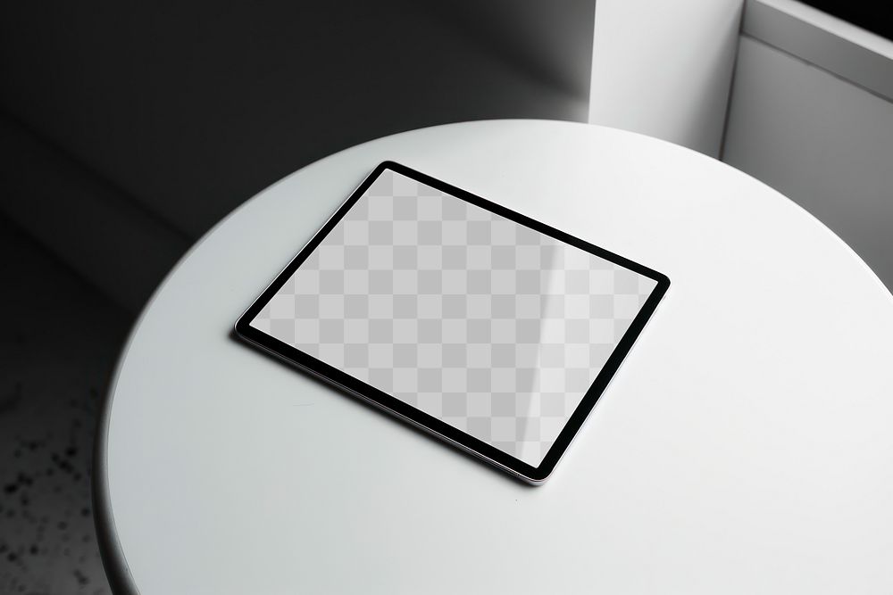 PNG tablet screen mockup, transparent | Free PNG - rawpixel