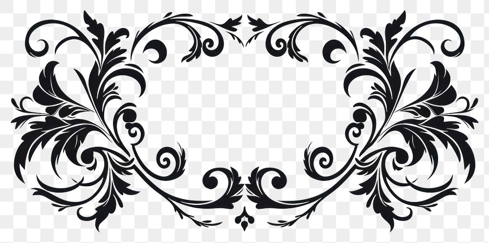 PNG Elegant floral decorative frame | Premium PNG - rawpixel