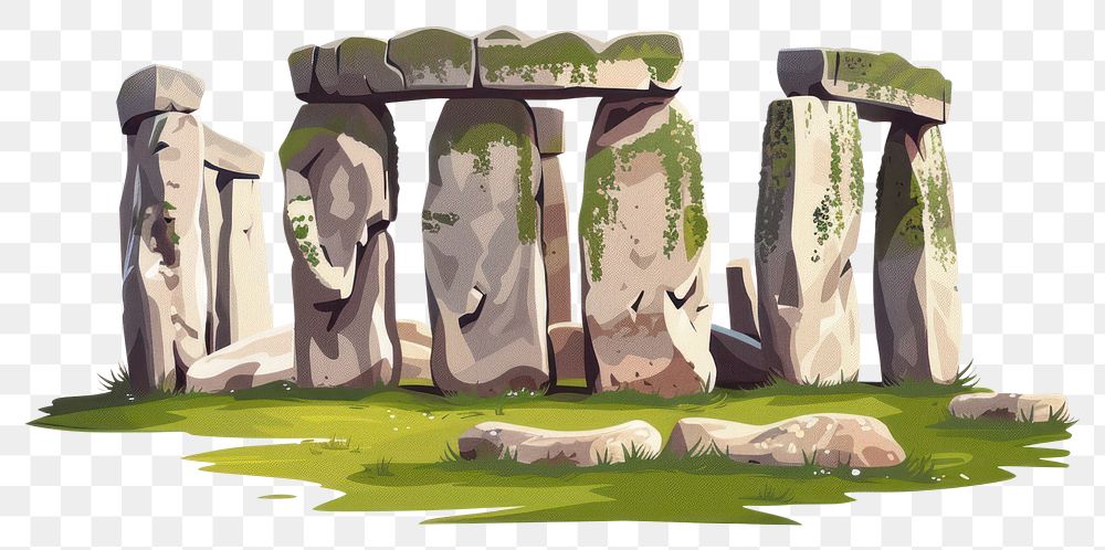PNG Ancient stone monument illustration | Free PNG - rawpixel