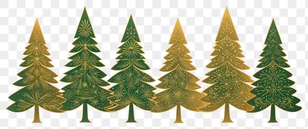 PNG Festive evergreen tree pattern | Free PNG - rawpixel