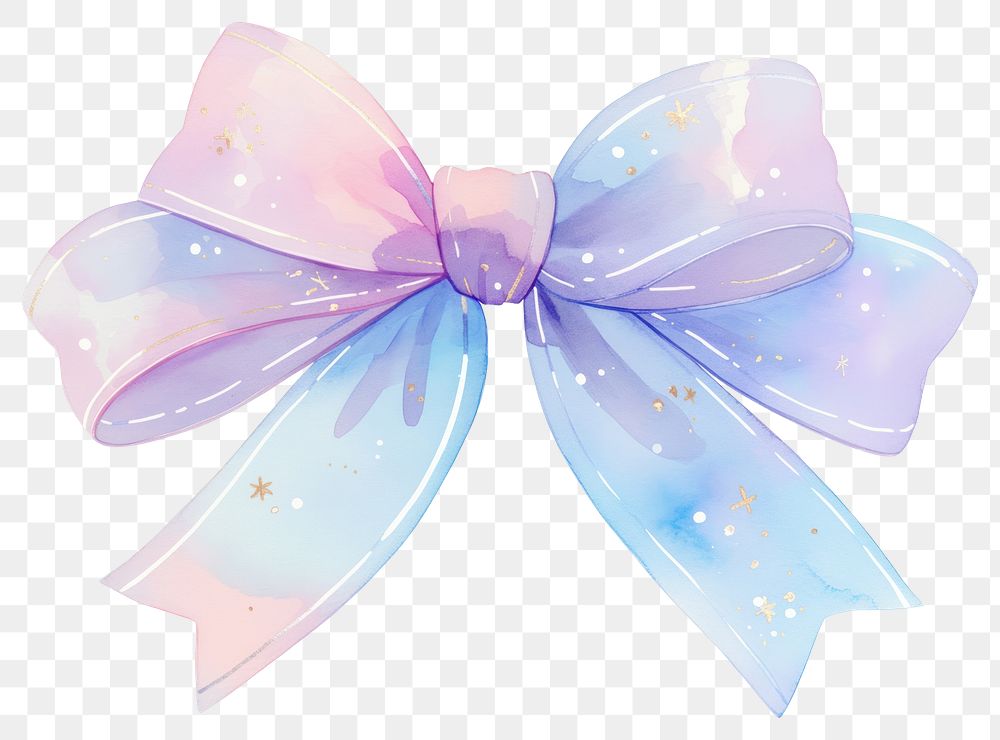 Pastel watercolor ribbon illustration | Free PNG - rawpixel