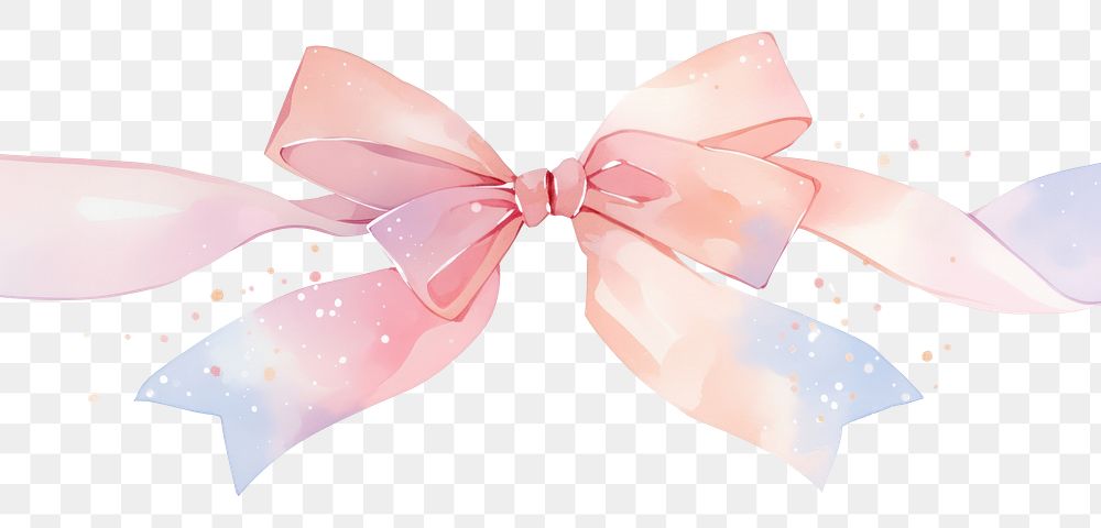 Elegant pastel watercolor ribbon | Premium PNG - rawpixel