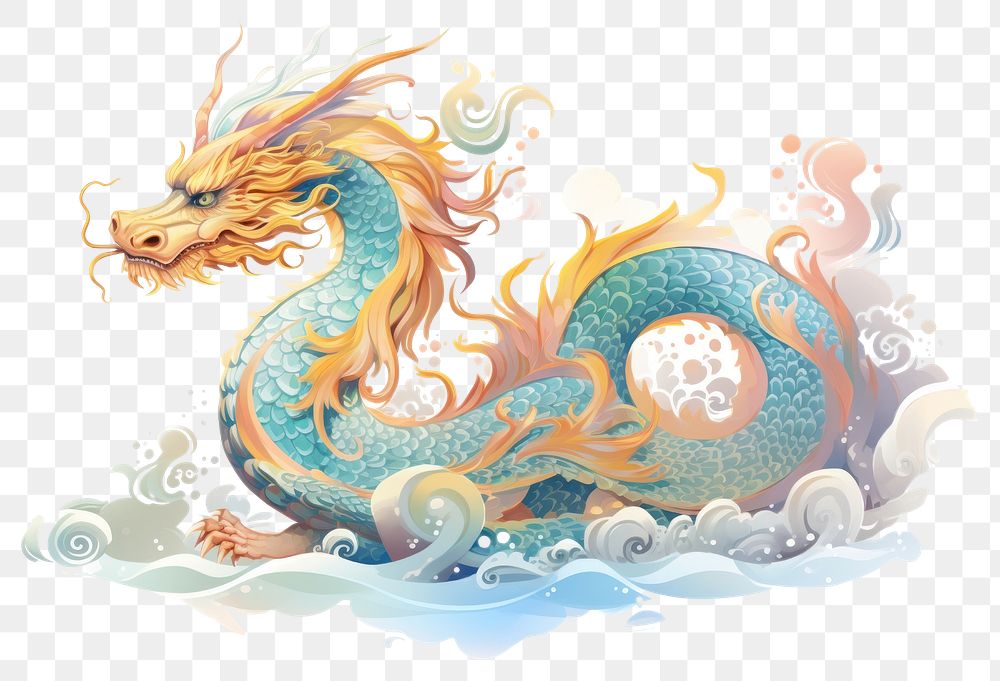 Chinese dragon chinese dragon creativity | Free PNG - rawpixel