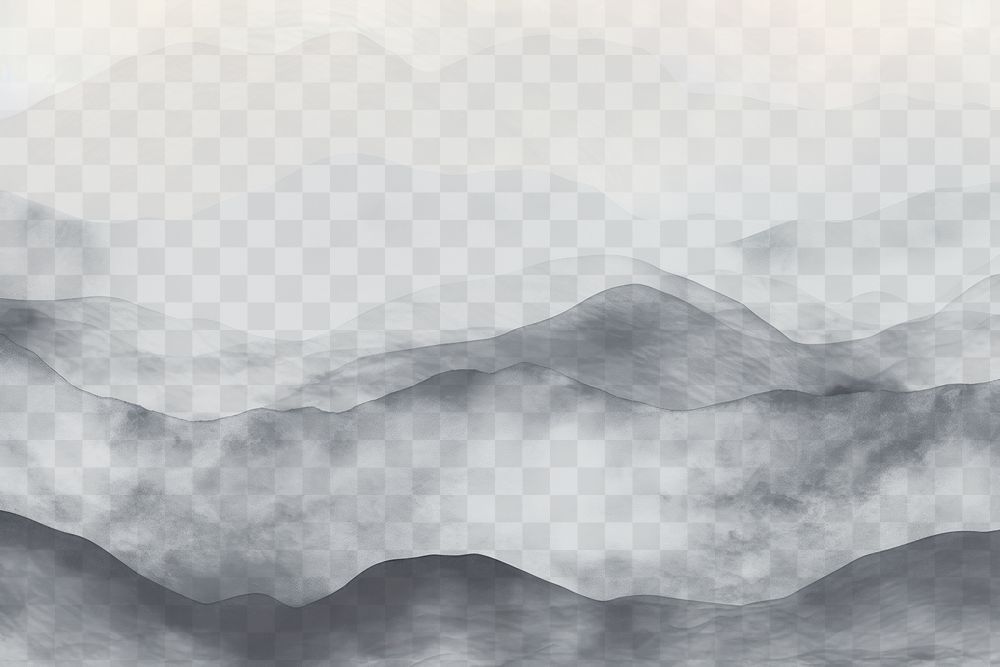 PNG Abstract misty mountain landscape | Premium PNG - rawpixel
