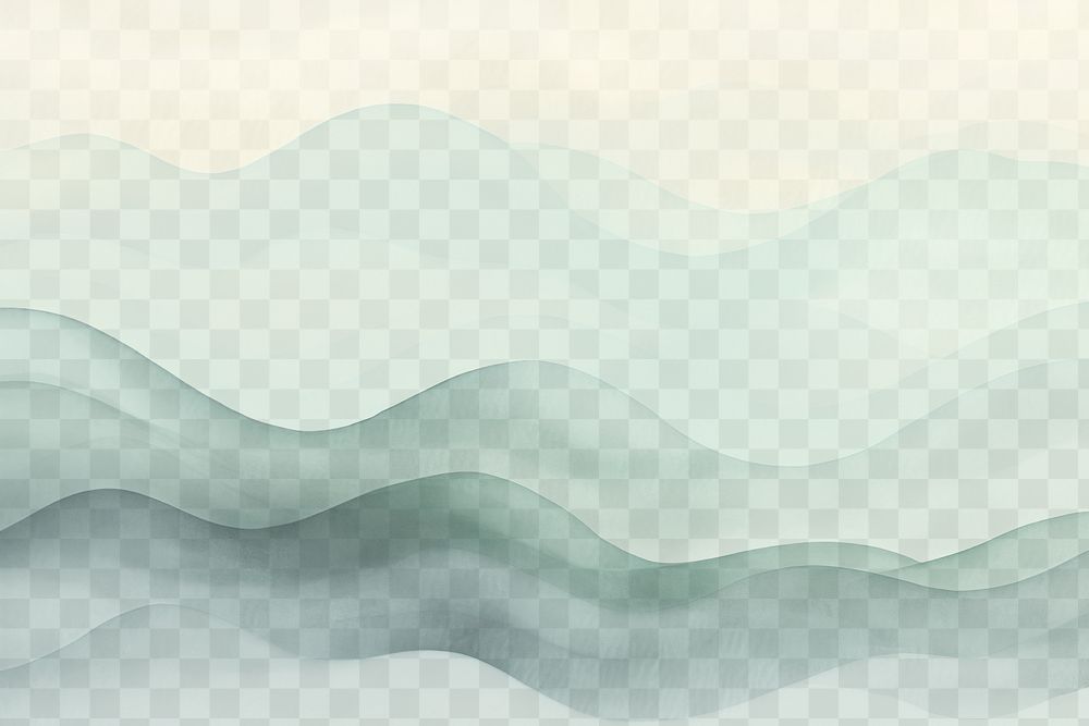 PNG Abstract green wavy landscape | Free PNG - rawpixel