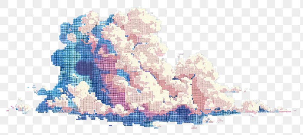 Cloud Pixel Art Transparent Images | Free Photos, PNG Stickers ...