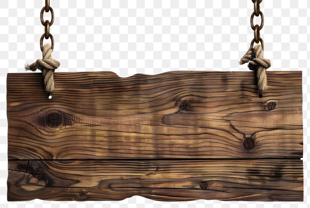 PNG Rustic wooden hanging signboard | Free PNG - rawpixel