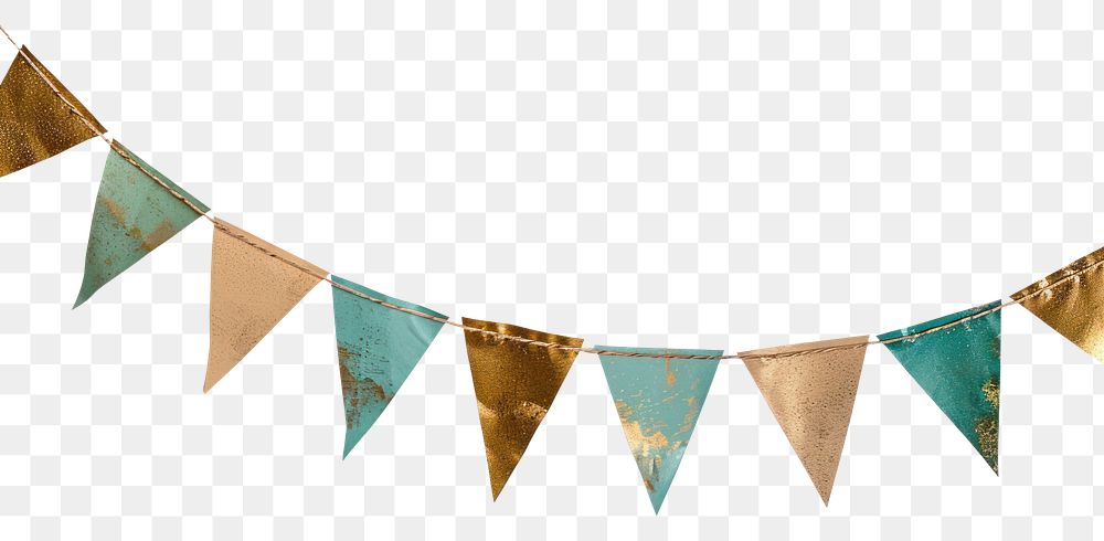 PNG Colorful festive pennant banner | Premium PNG - rawpixel