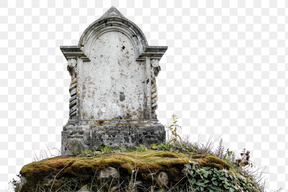 PNG Ancient moss-covered stone monument | Free PNG - rawpixel