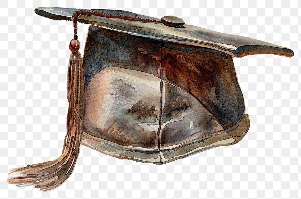 PNG Dark academia graduation hat | Free PNG - rawpixel