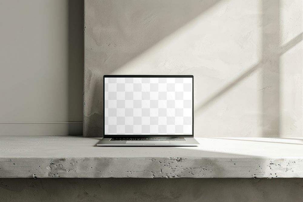 PNG laptop screen mockup, transparent | Free PNG - rawpixel