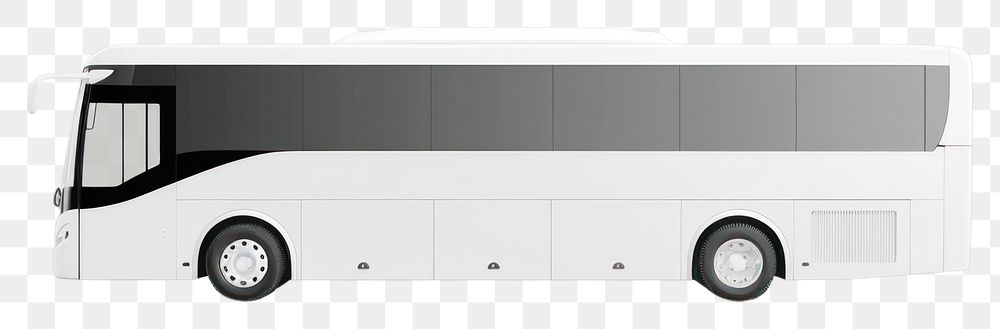 PNG White tour bus mockups | Free PNG - rawpixel