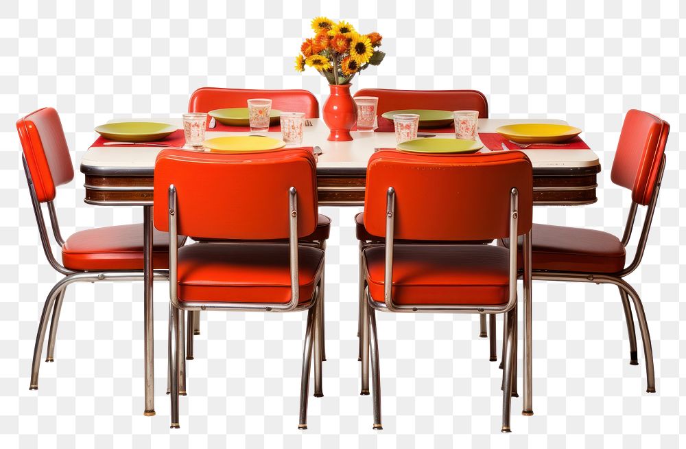 PNG Dining set table architecture | Free PNG - rawpixel