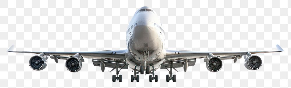 PNG Commercial airplane front view | Free PNG - rawpixel