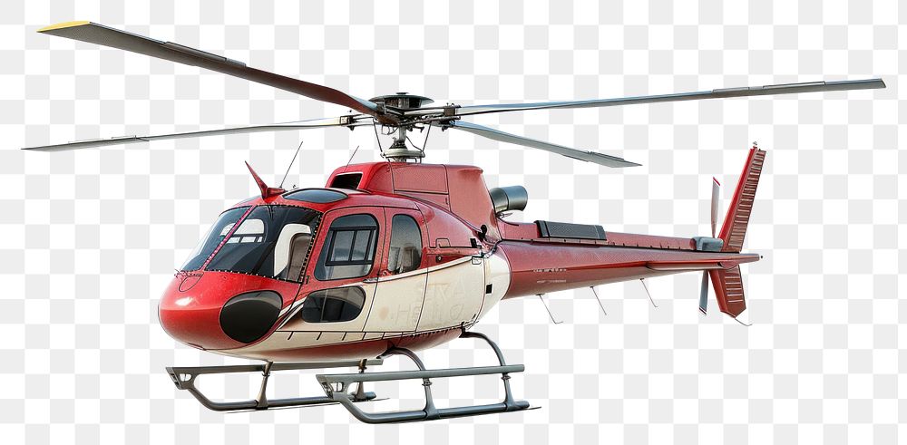PNG Red helicopter isolated white | Free PNG - rawpixel