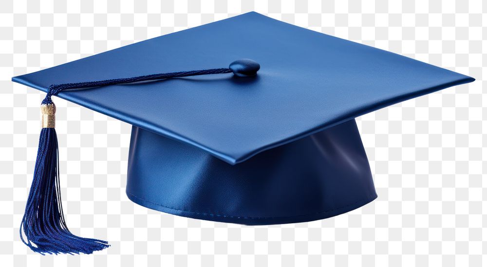 PNG Blue graduation cap tassel | Premium PNG - rawpixel