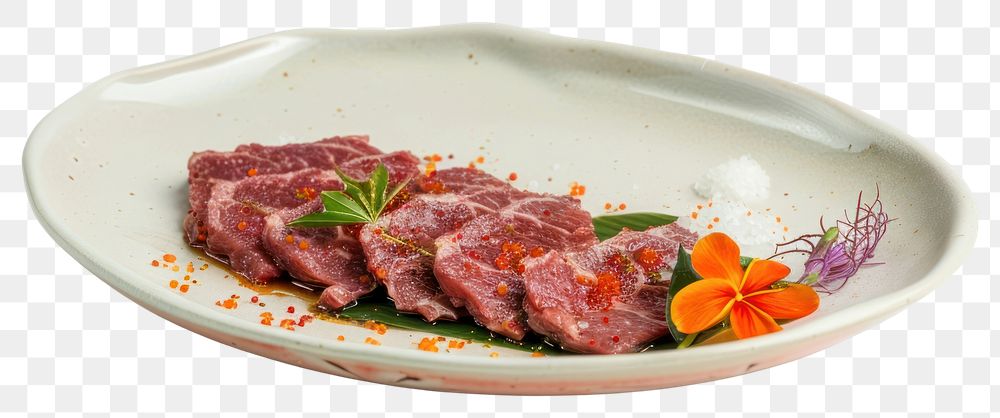 PNG Fresh marinated beef slices | Free PNG - rawpixel
