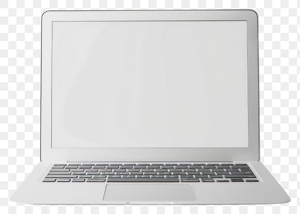 PNG Minimalist laptop blank screen | Free PNG - rawpixel