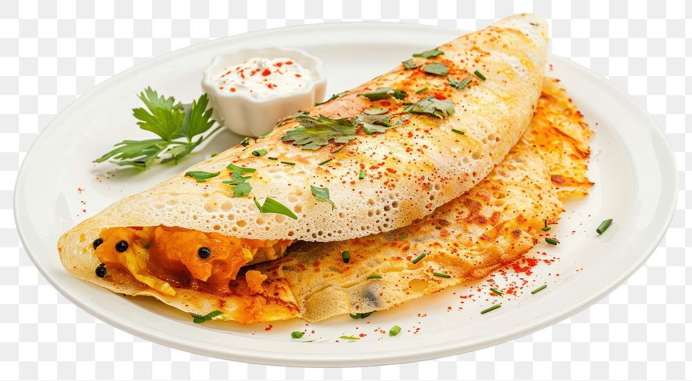 PNG An indian dish dosa | Free PNG - rawpixel