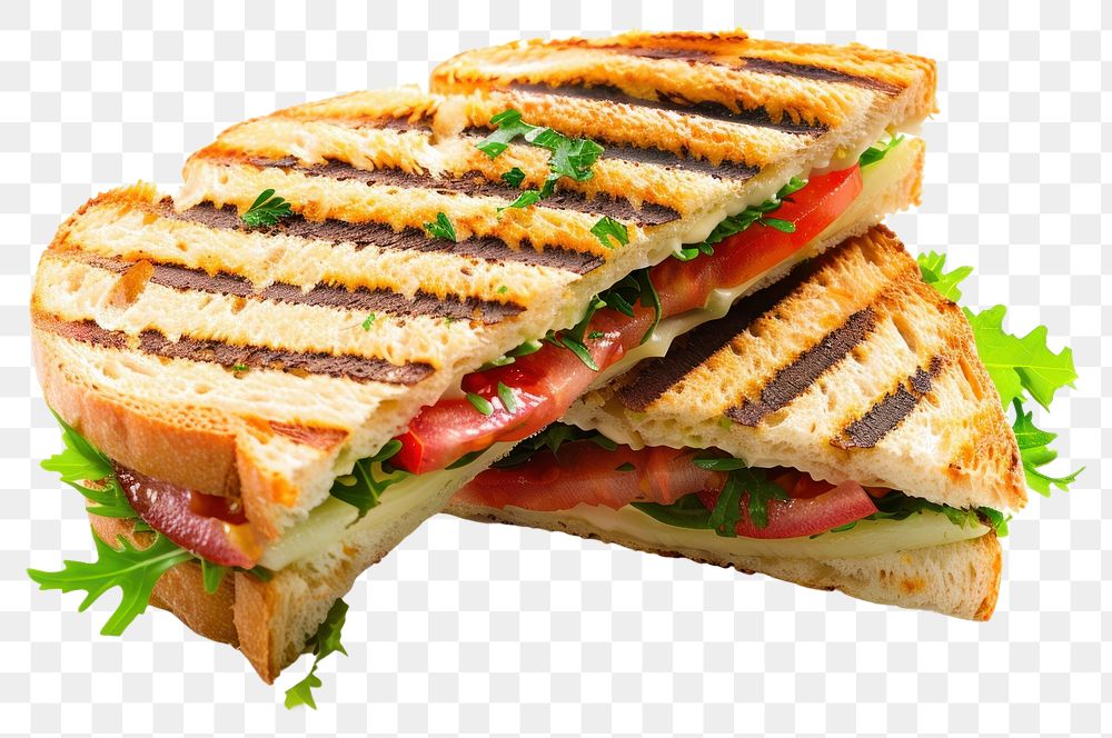 PNG Panini sandwich lunch food | Free PNG - rawpixel