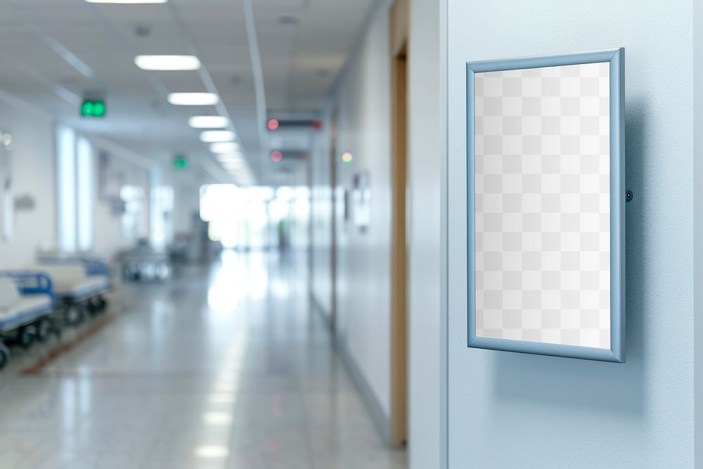 PNG hallway poster frame, transparent | Premium PNG - rawpixel