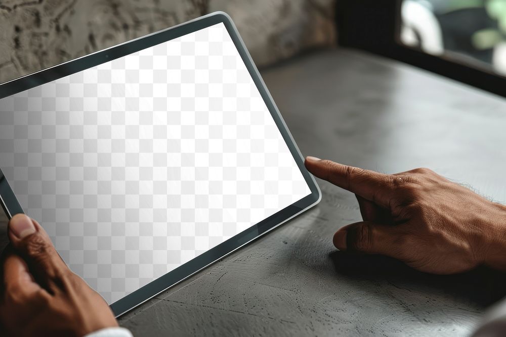 PNG tablet screen mockup, transparent | Free PNG - rawpixel