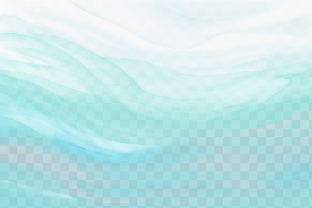 PNG Abstract watercolor ocean waves | Premium PNG - rawpixel