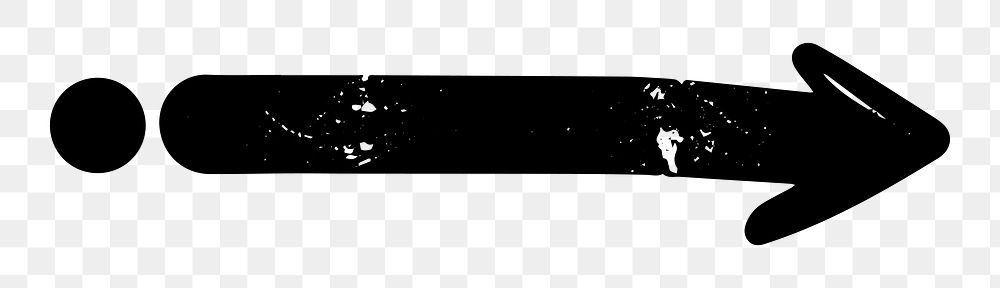 PNG black doodle curved arrows | Free PNG - rawpixel